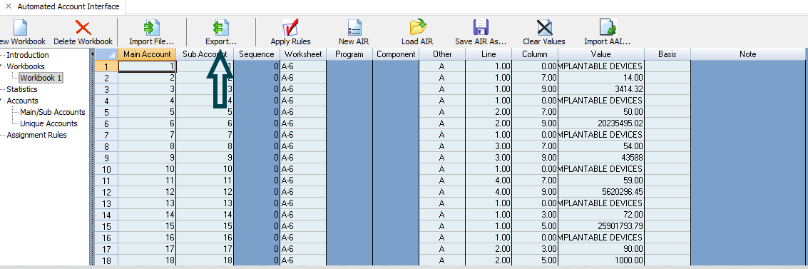 AAI Export To HFS – Absolute Support